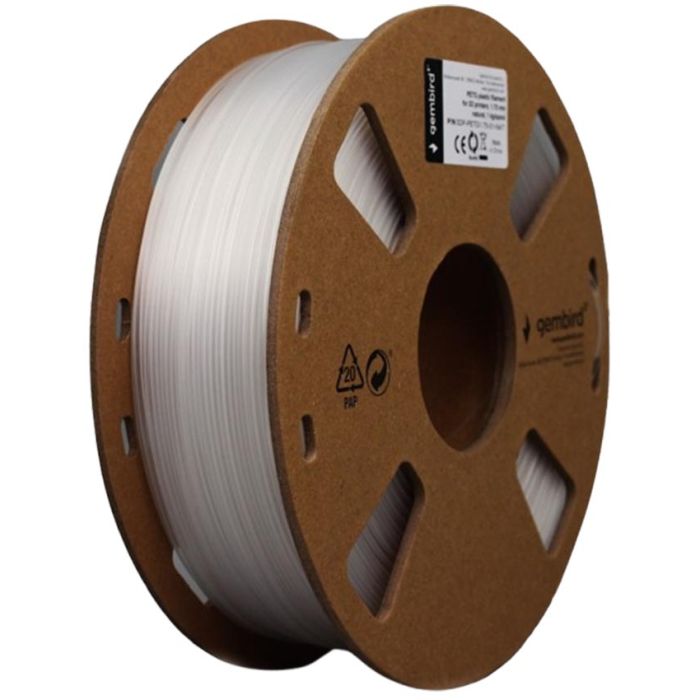 Filament Gembird PETG 3DP-PETG1.75-01-NAT 1.75mm 1kg Natural