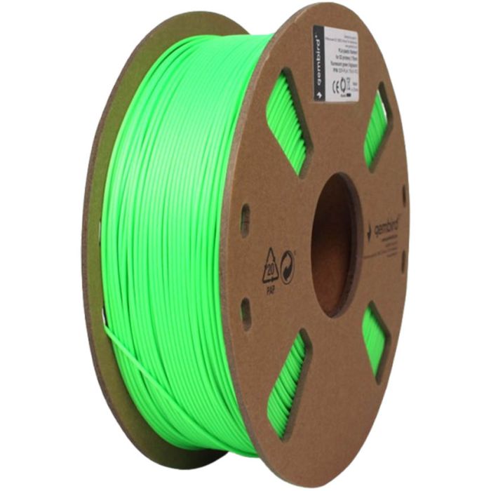 Filament Gembird 3DP-PLA1.75-01-FG 1.75mm 1kg Flame Green