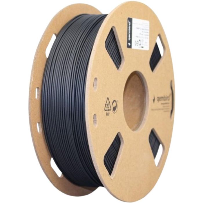 Filament Gembird 3DP-PLA-01-MTBK 1.75mm 1kg Mat Black