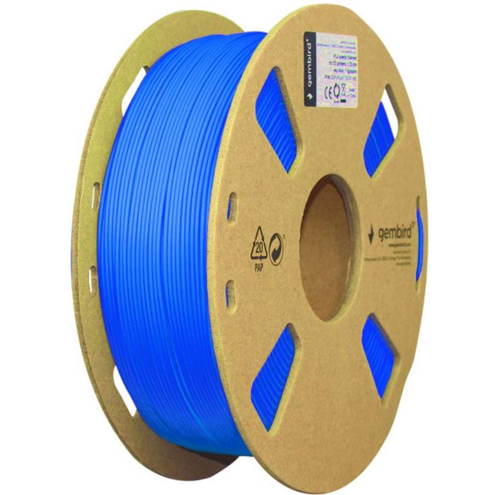 Filament Gembird 3DP-PLA1.75-01-B 1.75mm 1kg Blue