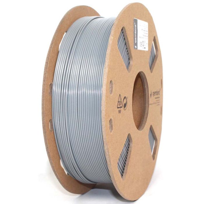 Filament Gembird PETG 3DP-PETG1.75-01-GR 1.75mm 1kg Gray