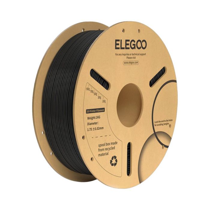 Filament Elegoo PLA+ 1.75mm 1kg Black