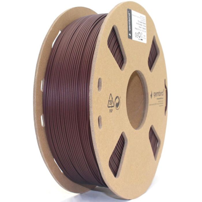Filament Gembird 3DP-PLA1.75-01-BR 1.75mm 1kg Brown