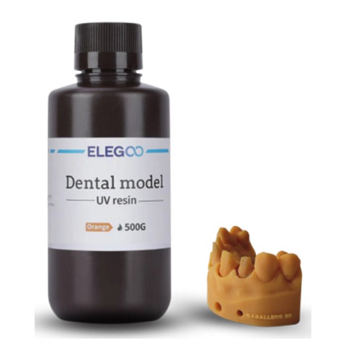 Resin Elegoo Dental Model UV 0.5kg - Orange