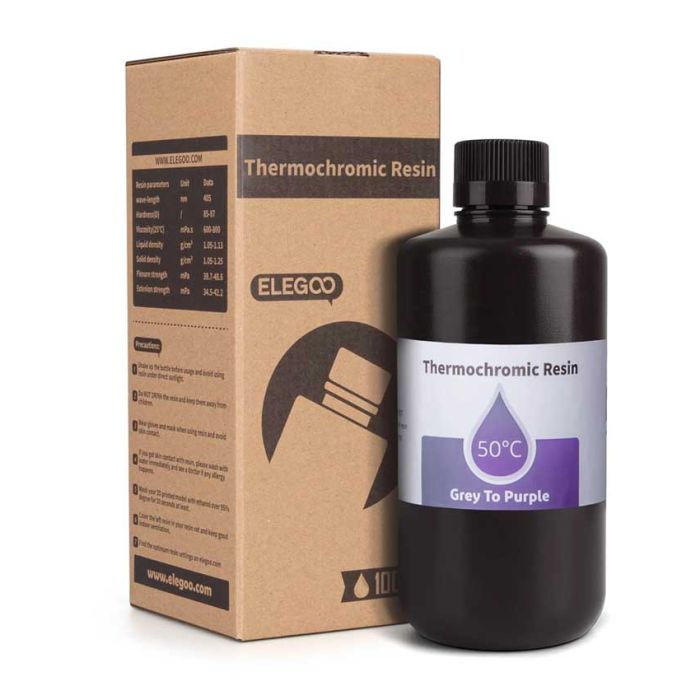 Resin Elegoo Thermochromic 1kg - From Grey to Purple