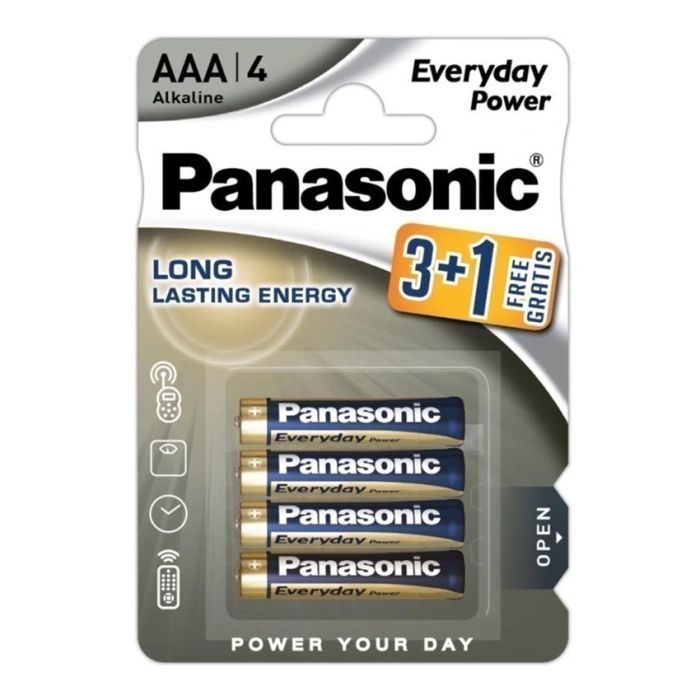 Baterije Panasonic AAA 4kom Alkaline LR03EPS/4BP - Everyday Power