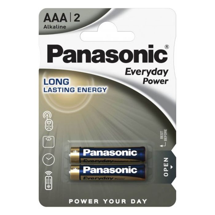 Baterije Panasonic AAA 2kom Alkaline LR03EPS/2BP - Everyday Power