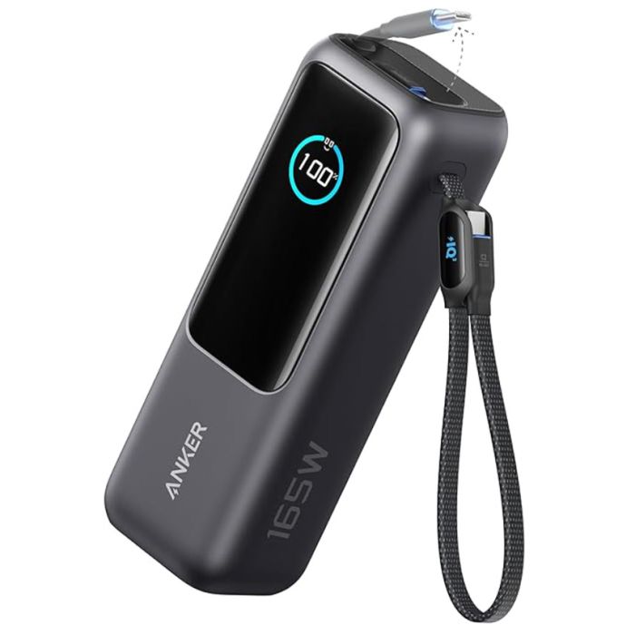 Power Bank Anker Zolo 25K / 165W / Built-In USB-C - Black