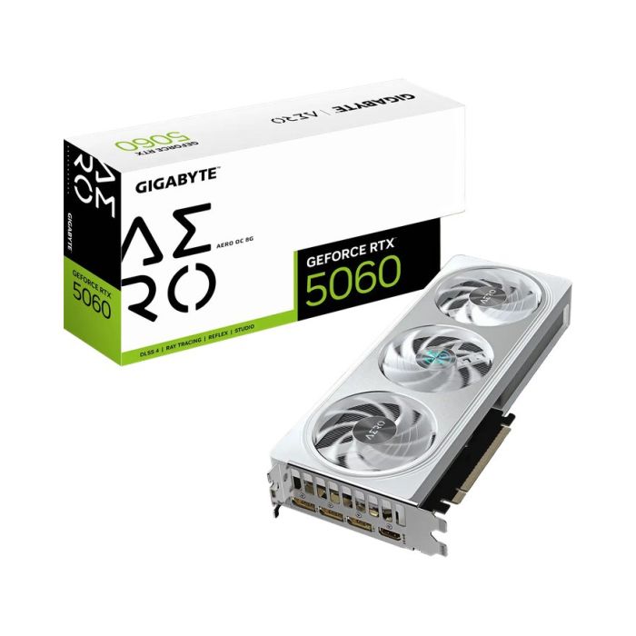 Grafička kartica Gigabyte GeForce RTX 5060 Aero OC 8GB GDDR7 White