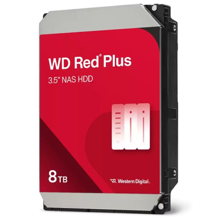 Hard disk Western Digital 8TB 3.5' SATA III 256MB IntelliPower WD80EFPX Red Plus