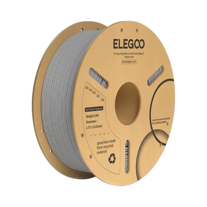 Filament Elegoo PLA+ 1.75mm 1kg Grey