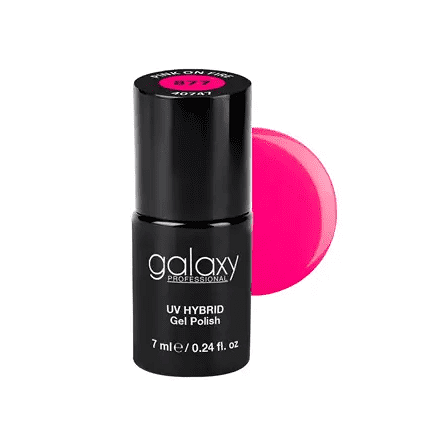 Trajni lak za nokte UV/LED - Hybrid Pink On Fire S877