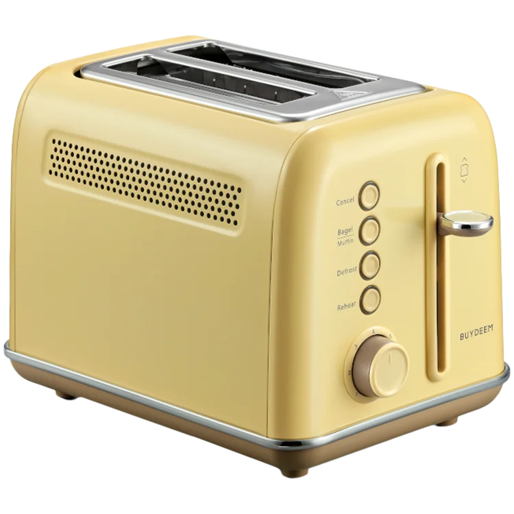 BUYDEEM 2 Slice Toaster, model DT620E, color Mellow Yellow, EU