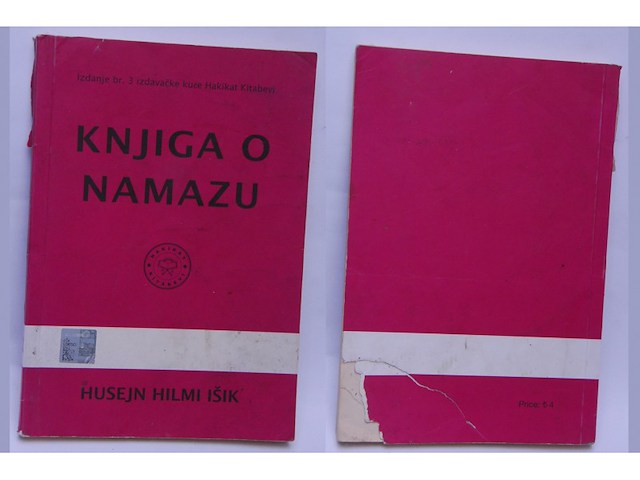 Knjiga o namazu - Husejn Hilmi Išik