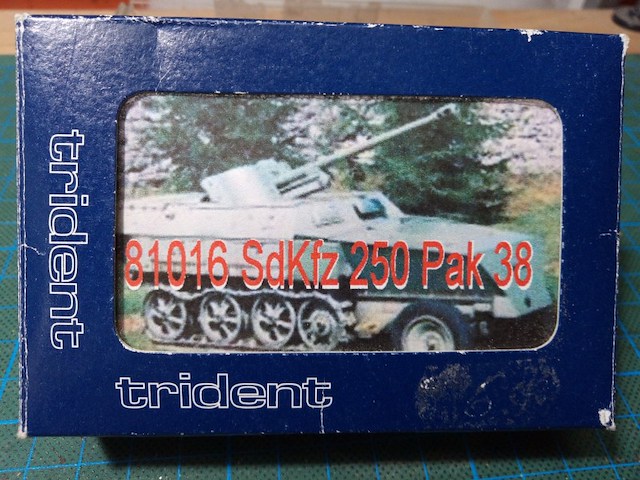 1/87 resin SdKfz 250 pak 38