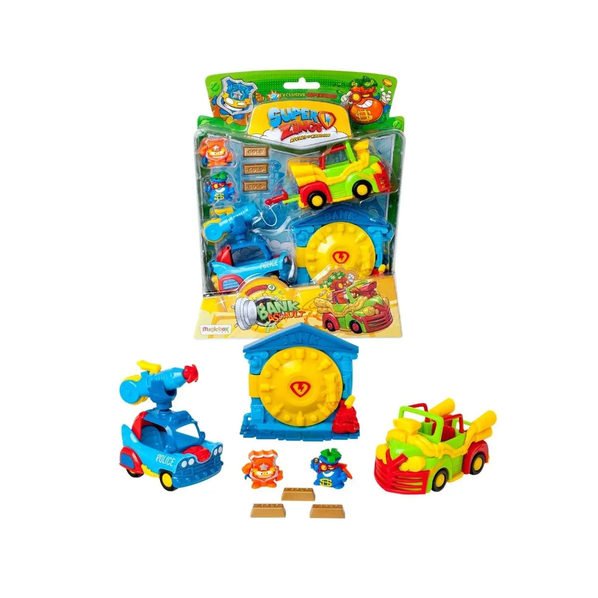 SUPERZINGS Set za igru Mission 4 Bank Assault