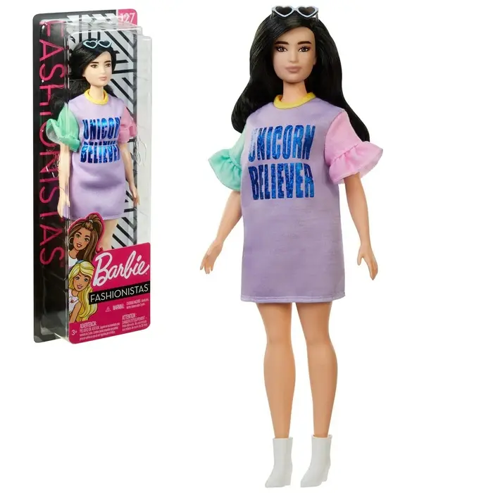 MATTEL Barbie lutka sa naočarima za sunce ljubičasta