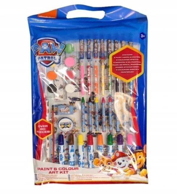 Paw Patrol Paint & Color Art set 80 kom
