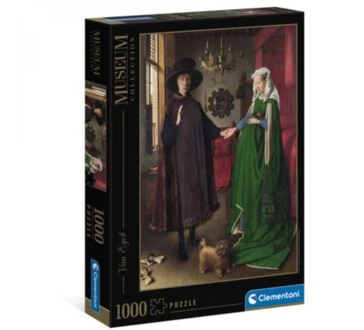 CLEMENTONI SLAGALICA PUZZLE 1000PCS MUSEUM VAN EYCK