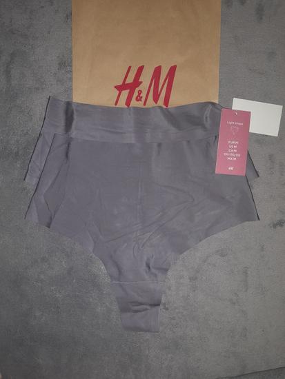 H&M 2kom sive light shape brazilke steznik NOVO!%