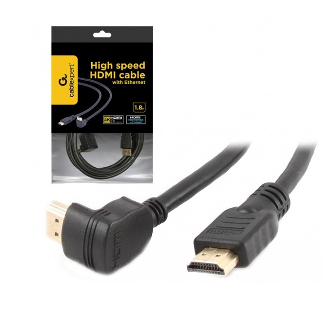 Kabl HDMI M-HDMI M ugaoni 1.8m