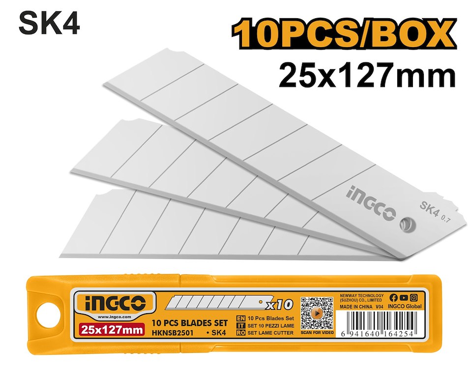 INGCO Nožići za skalpel 10/1 HKNSB2501ID: EK000721618