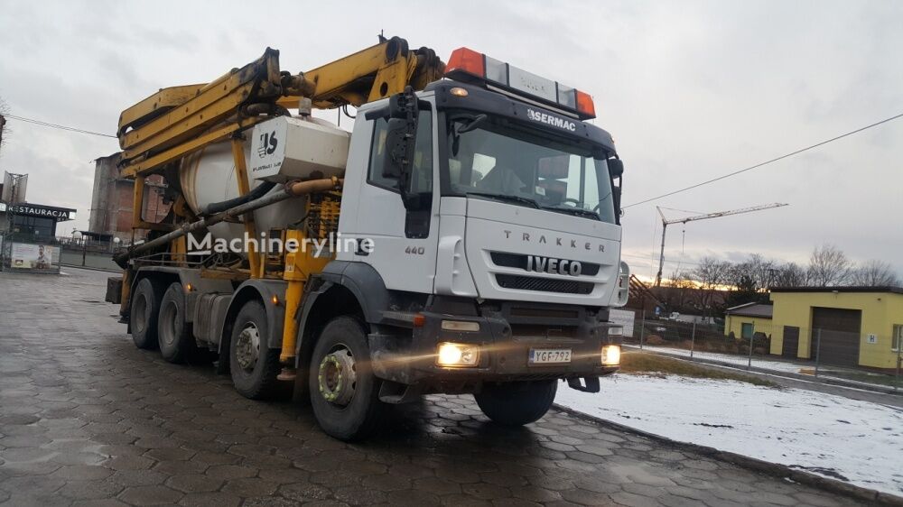 Sermac Sermac 4z28 + 9m3 mixer-pump, pumi, cursor 13, IVECO trakker 440 pumpa za beton