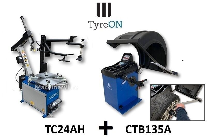 Novi TyreON TC24AH 230V 1-Speed tyre changer + CTB135A wheel balancer balansirka