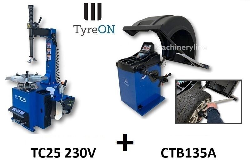 Novi TyreON TC25 + CTB135A demonterka