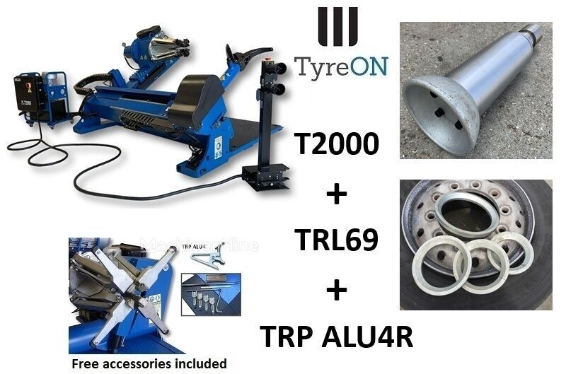 Novi TyreON Truck tyre changer 60 Inch + ubeless truck tyre mounting head + menjač guma za kamione