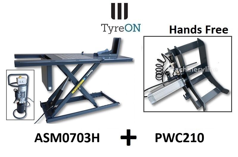Nova TyreON ASM0703H grey + PWC210 dizalica za motocikl