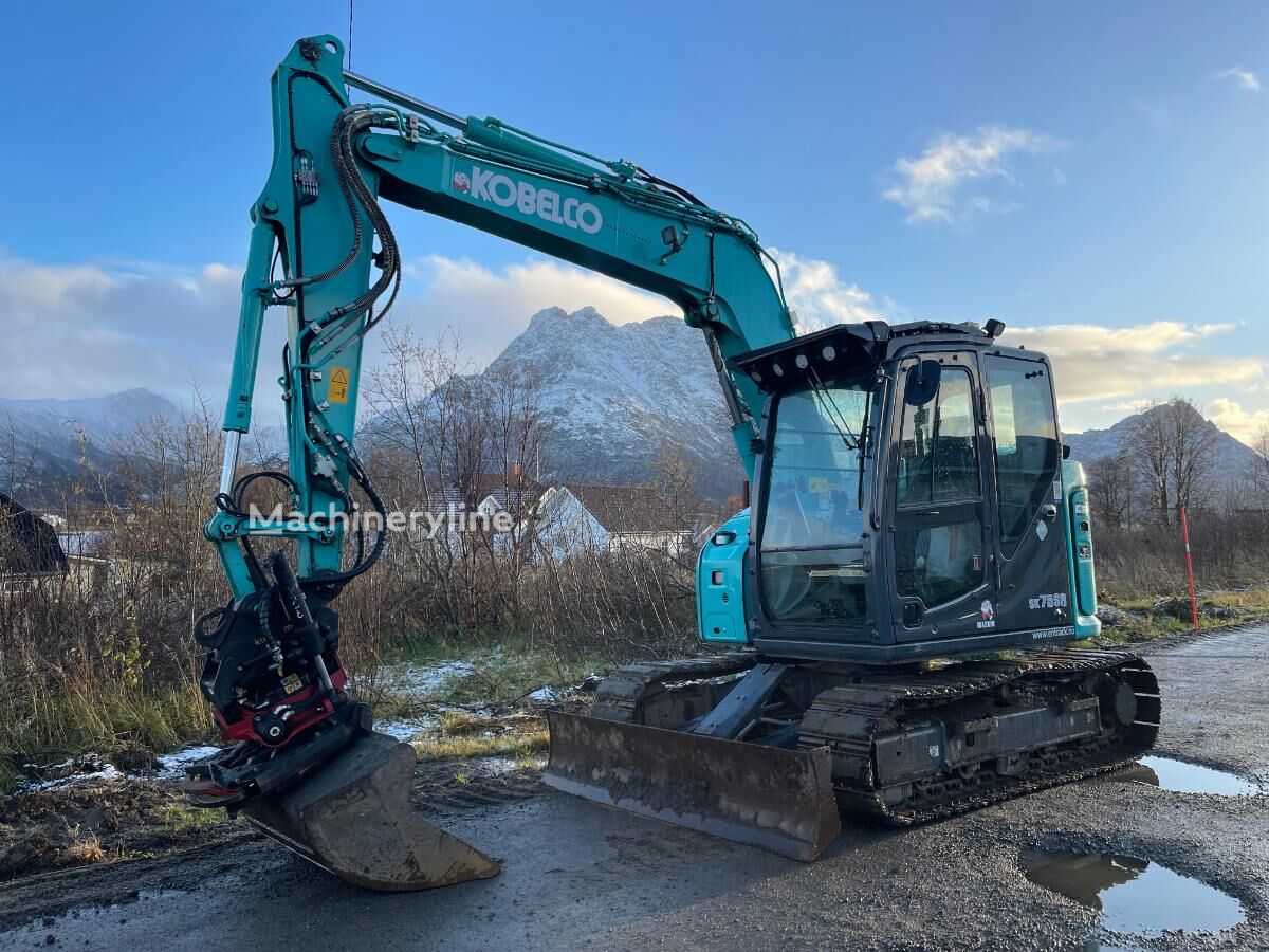 Prodaje se Kobelco SK75SR-7 midi bager na aukciji