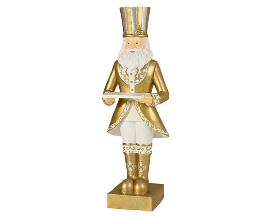 NG dekoracija - SANTA 175cm 531086 - Gold - KMG