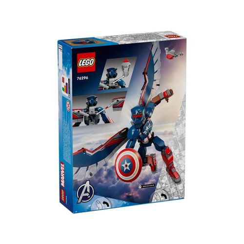LEGO 76296 Novi Kapetan Amerika – figura za gradnju