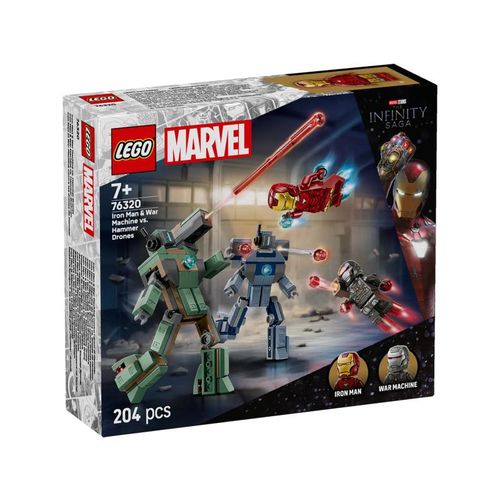 LEGO 76320 Ajronmen i Ratna Mašina protiv Hamerovih dronova