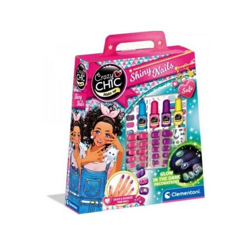 CLEMENTONI Crazy chic glow in the dark set za nokte