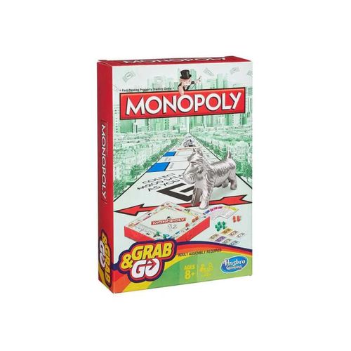HASBRO Mb igre monopol grab and go drštvena igra (F8256)