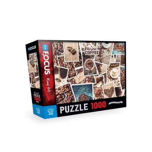 Blue Focus Puzzle But First Coffee BF481 108/24811