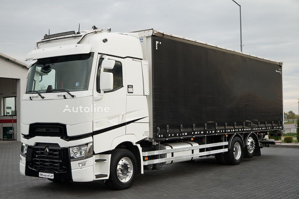 Novi Renault T 440 / 6X2 / SOLÓWKA / FIRANKA 9.5 M / I-PARK COOL / WINDA / AL kamion sa klizna zavesa cerada