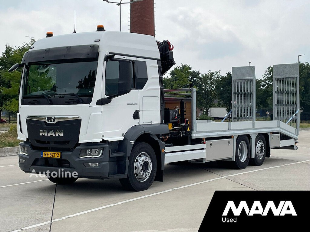 Novi MAN TGM 26.290 Oprijwagen HMF 13.2TM Autolaadkraan Nieuw 2024 regist kamion platforma