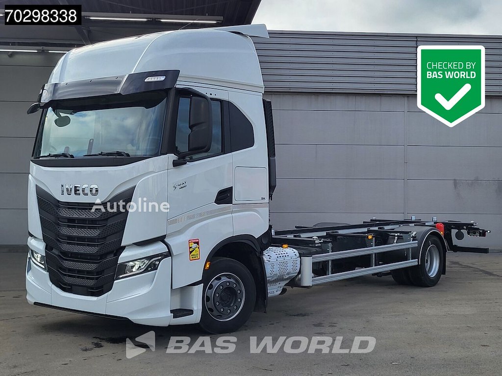 Novi IVECO S-Way 460 4X2 NEW !! BDF Automatic Full air ACC Led Euro 6 vozilo za prevoz kontejnera