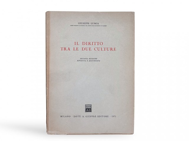 Giuseppe Lumia - Il diritto tra le due culture