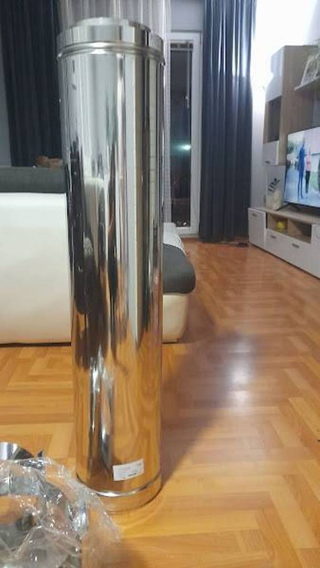 Prohromski dimnjak/novo Nov prohromski dimnjak 1 metar fi 160 Sa dva