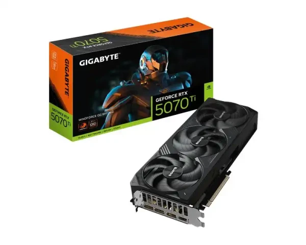 Graficka karta Gigabyte GeForce RTX 5070 Ti WINDFORCE SFF 16G
