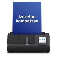 EPSON - Scanner WorkForce ES-C380W, Sheetfed, A4, ADF, 30 ppm, WiFi, Touch LCD, Duplex, USB 2.0