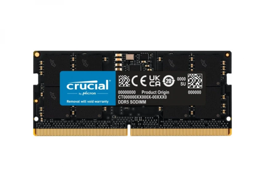 RAM SODIMM DDR5 16GB Crucial 5600MHz C46 CT16G56C46S5