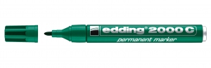 Permanent marker Edding E-2000 C 1,5-3mm zelena Edding