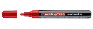 Paint marker E-790 2-3mm crvena Edding