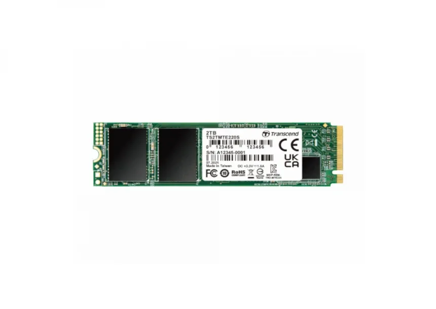 SSD TRANSCEND 2TB/interni/M.2/NVMe/crna