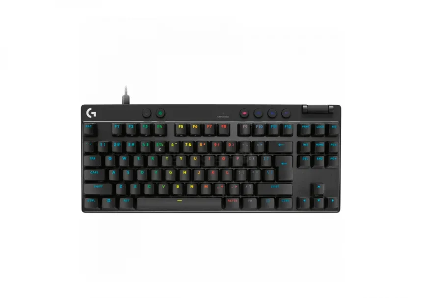 LOGITECH PRO X TKL RAPID Gaming Keyboard - BLACK - US INT'L - USB - EMEA28i-935 - LINEAR